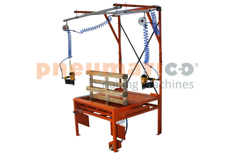 Pneumatic Pallet Repair Table WT2 - Pallet nailing machines